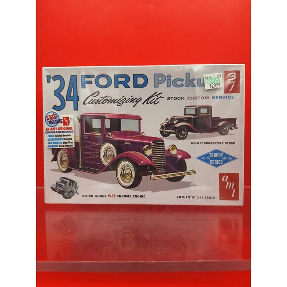 Amt | Toys | Amt 34 Ford Pickup Customizing Kit 25 Scale 3 In 1 Model ...